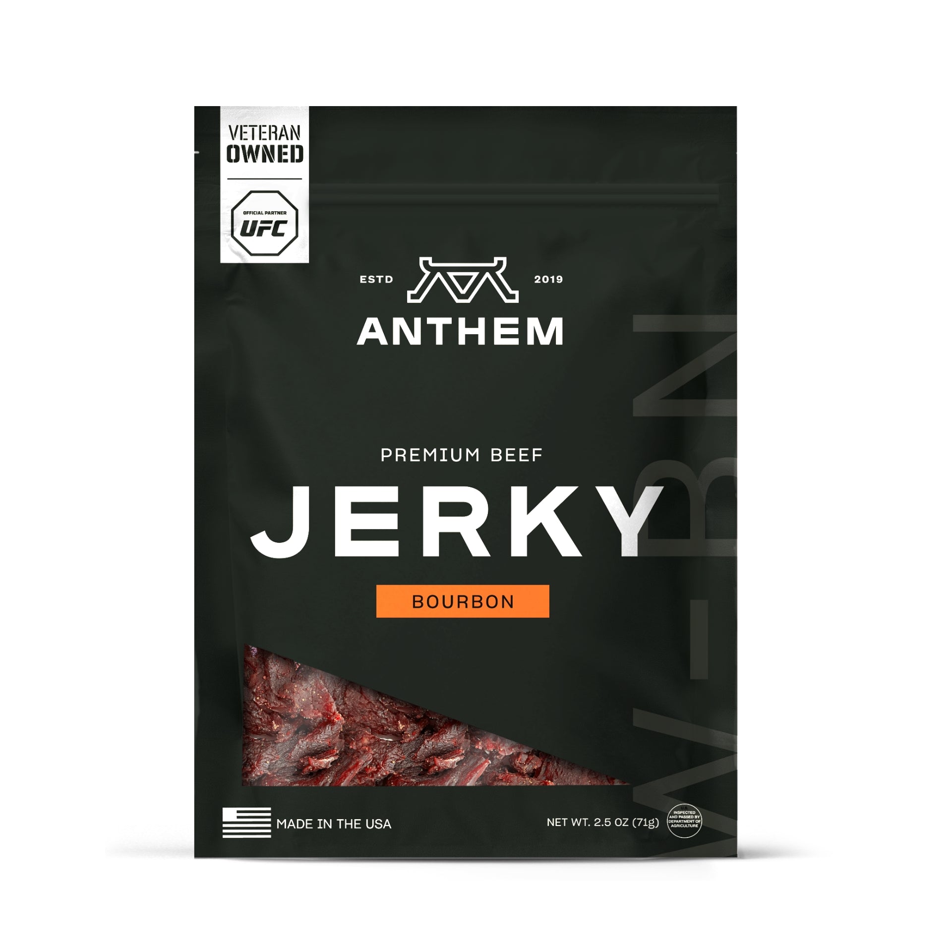 Bourbon Beef Jerky – Anthem Snacks
