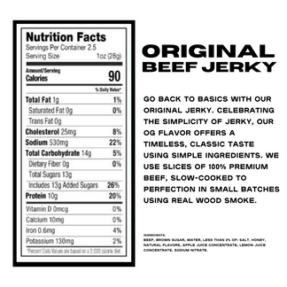 Original Beef Jerky – Anthem Snacks