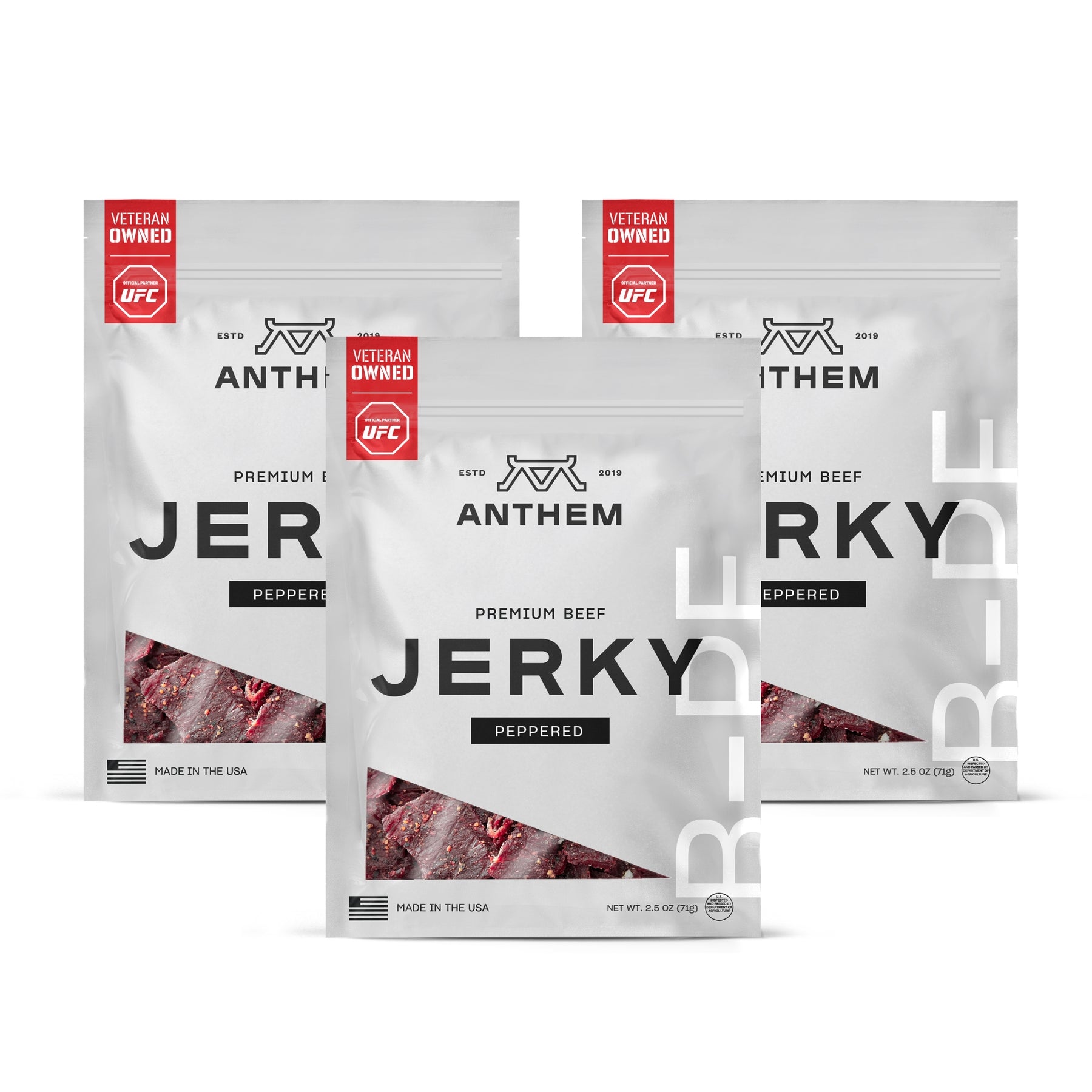 Peppered Beef Jerky – Anthem Snacks